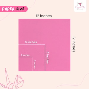 100 Origami Paper Sheets - 6x6 Inches - Square Paper Pack for Folding ...