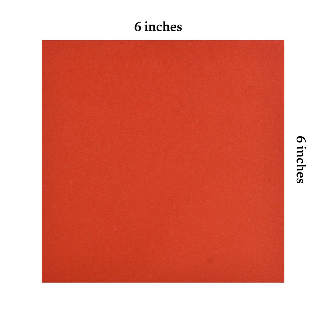 100 Origami Paper Sheets - 6x6 Inches - Square Paper Pack for Folding ...