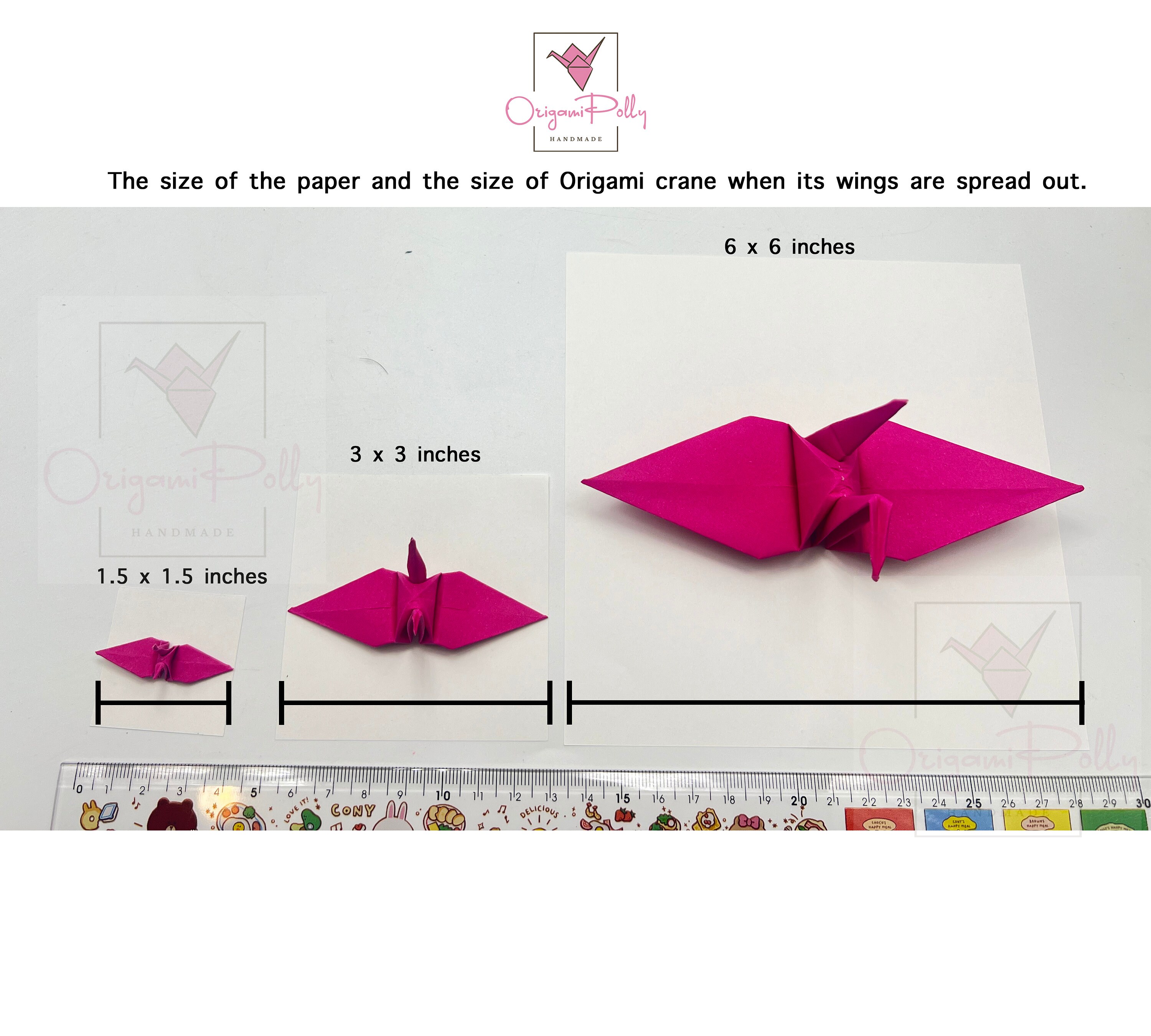 10 String 250 Crane Origami Crane Garland Mixed Coloe Small 1.5 Inch ...