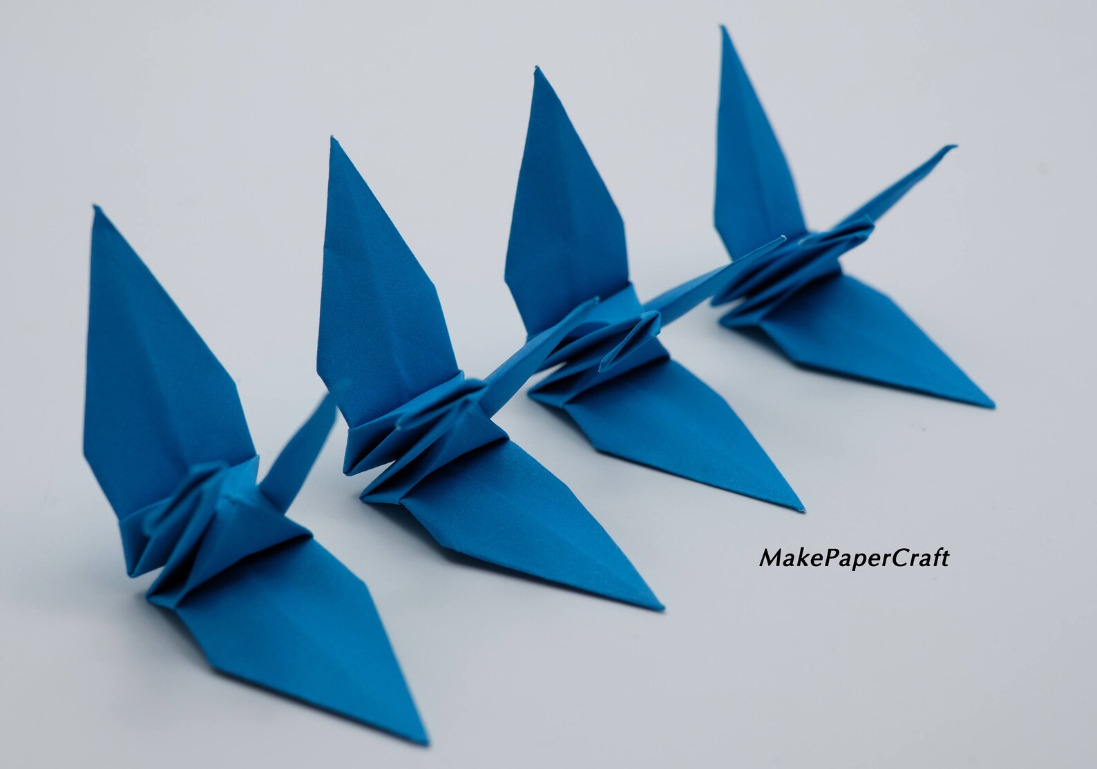 1000 Origami Paper Crane Dark Blue7.5cm 3 Inched Origami | Etsy