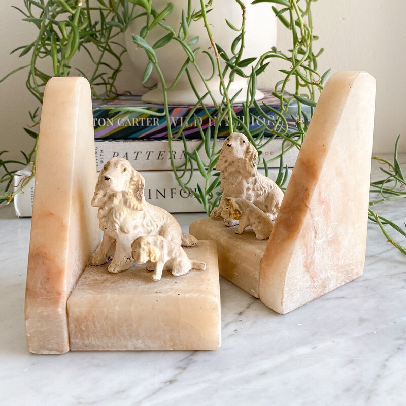 Dog Bookends - Etsy