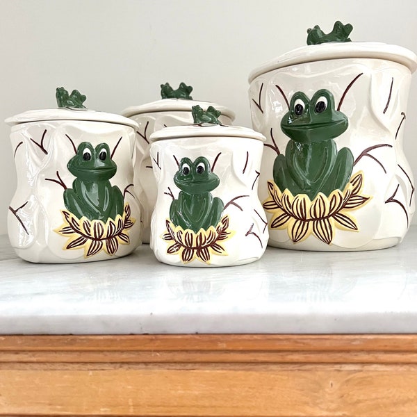 Retro Canister Set - Etsy