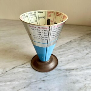 Tala Cook's Measure, Vintage Measuring Cone, Weights & Measures at a ...