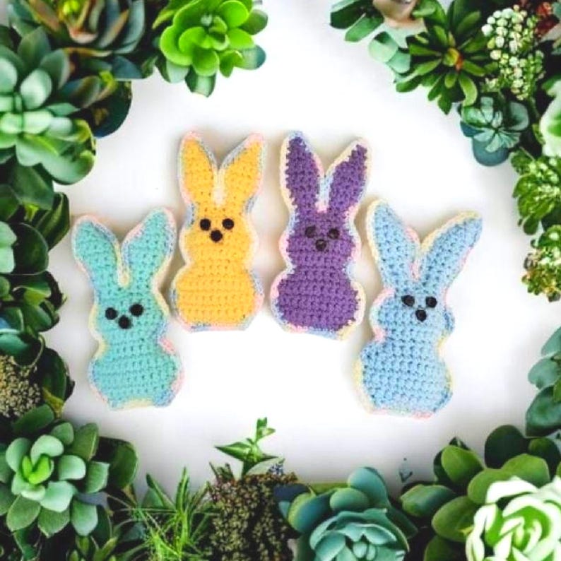 Peeps Bunny With Adoption Certificate, Easter Basket Stuffer, Pocket ...