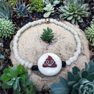 Poop Emoji Bracelet - Etsy