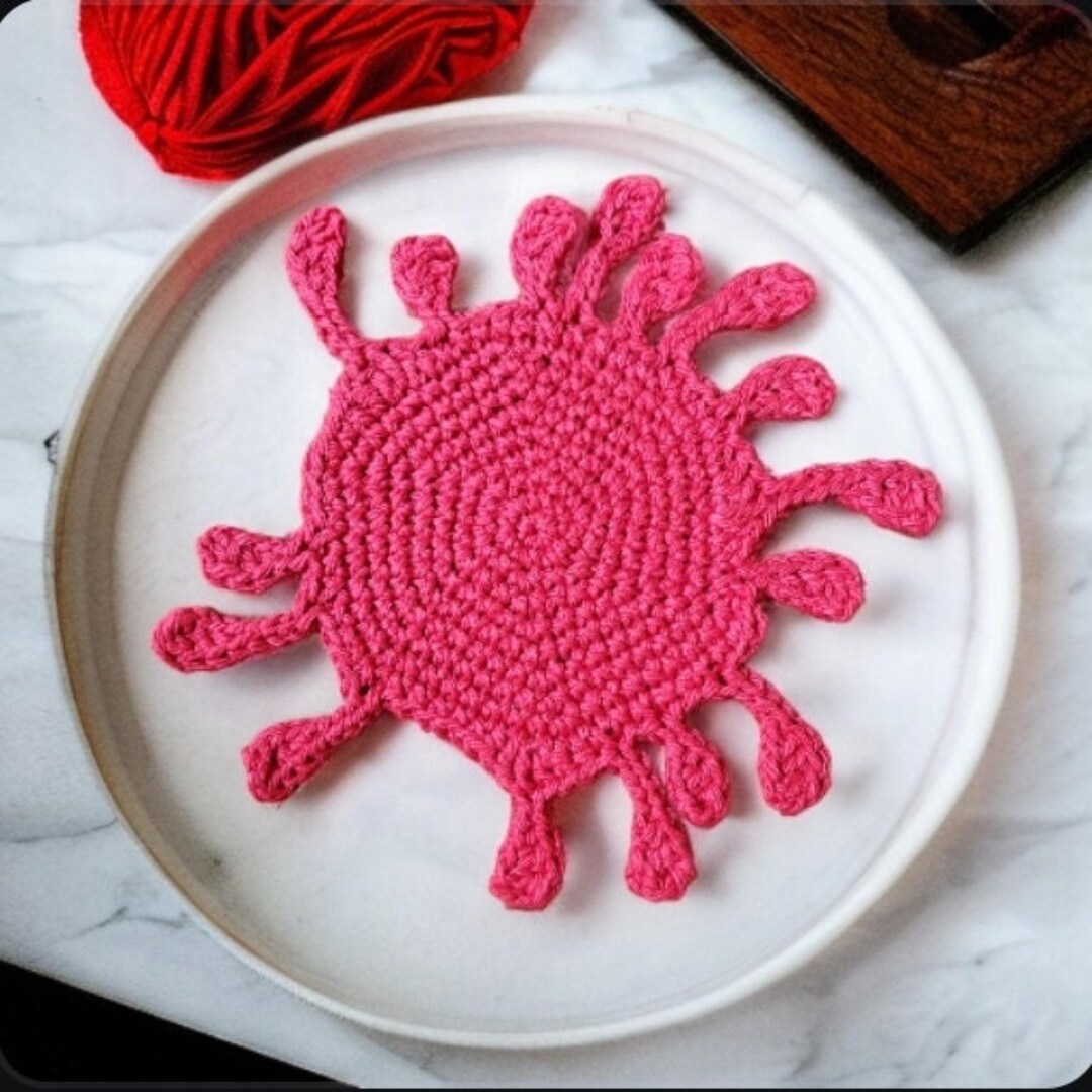 Dexter Blood Spatter Coaster Applique - Etsy
