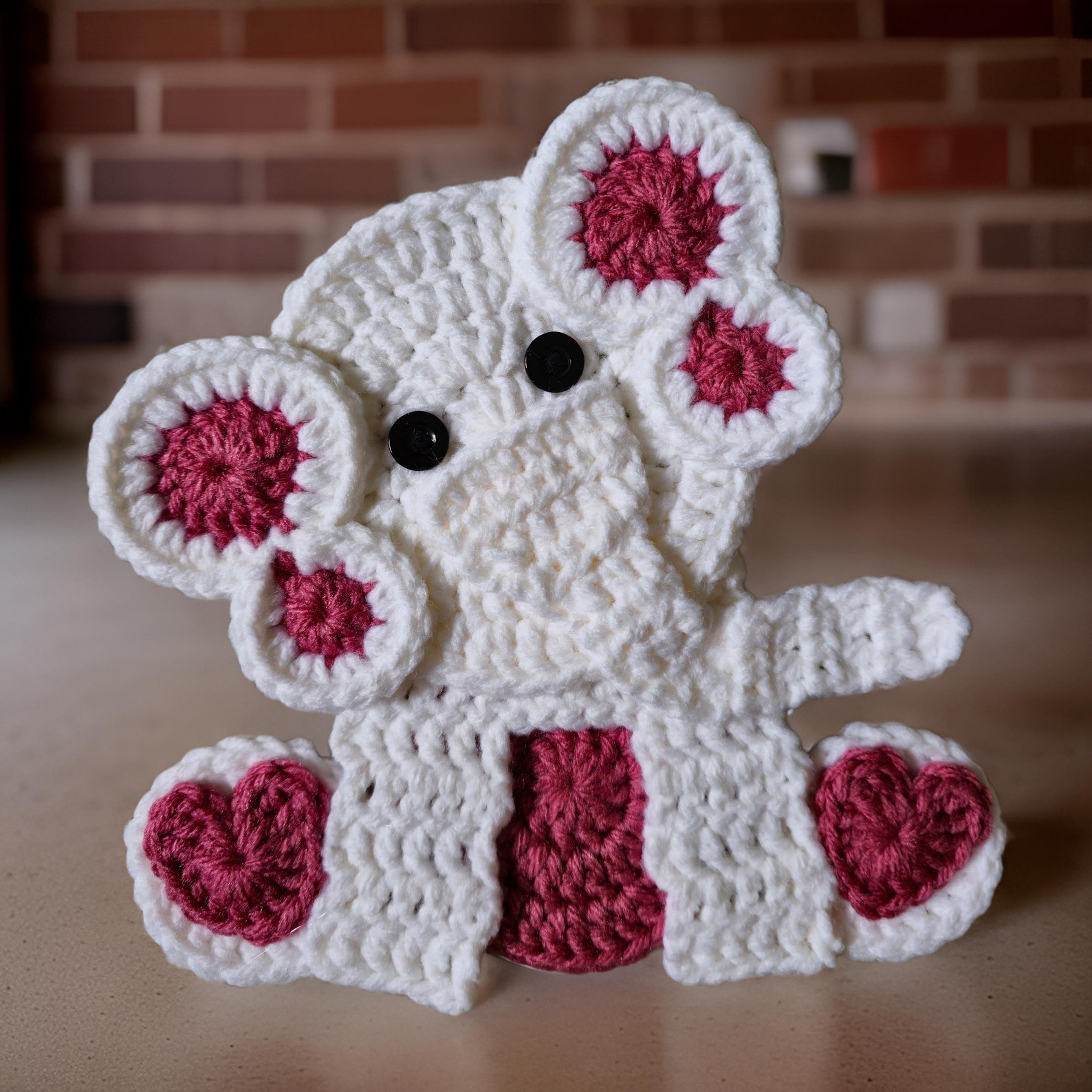 Elephant Applique: Custom Colors, DIY Craft - Etsy
