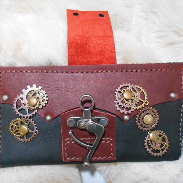 Steampunk Wallet - Etsy