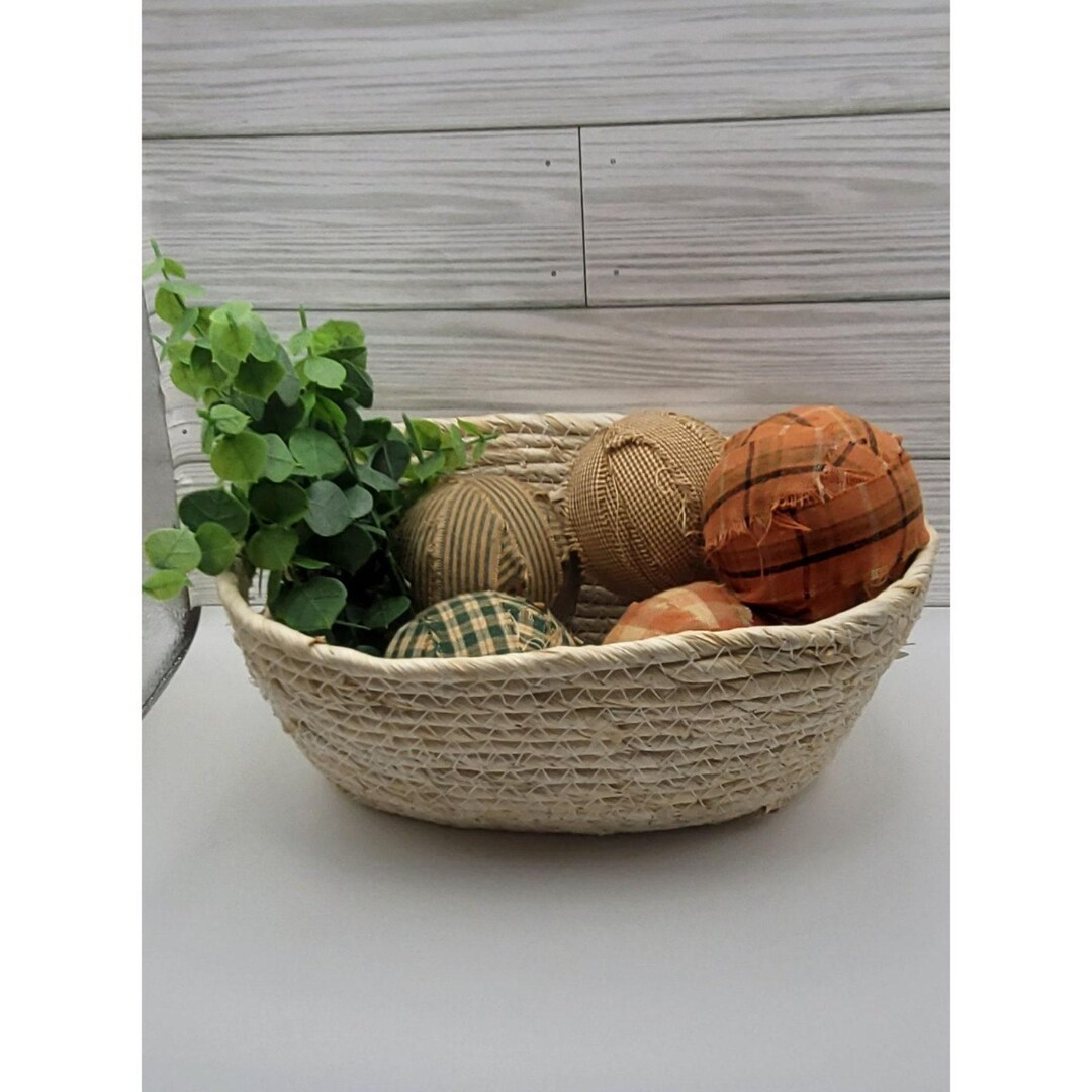 Fall Rag Ball - Dough Bowl Filler | Primitive | Fall Decor ...