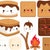 Kawaii S'mores Clipart - Cute Smore Clip Art Set - Instant Download ...