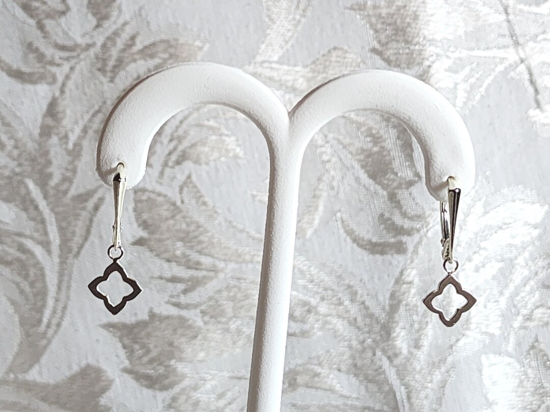 Sterling Silver "arabesque" Shape (aka Clover, Alhambra or Quatrefoil ...