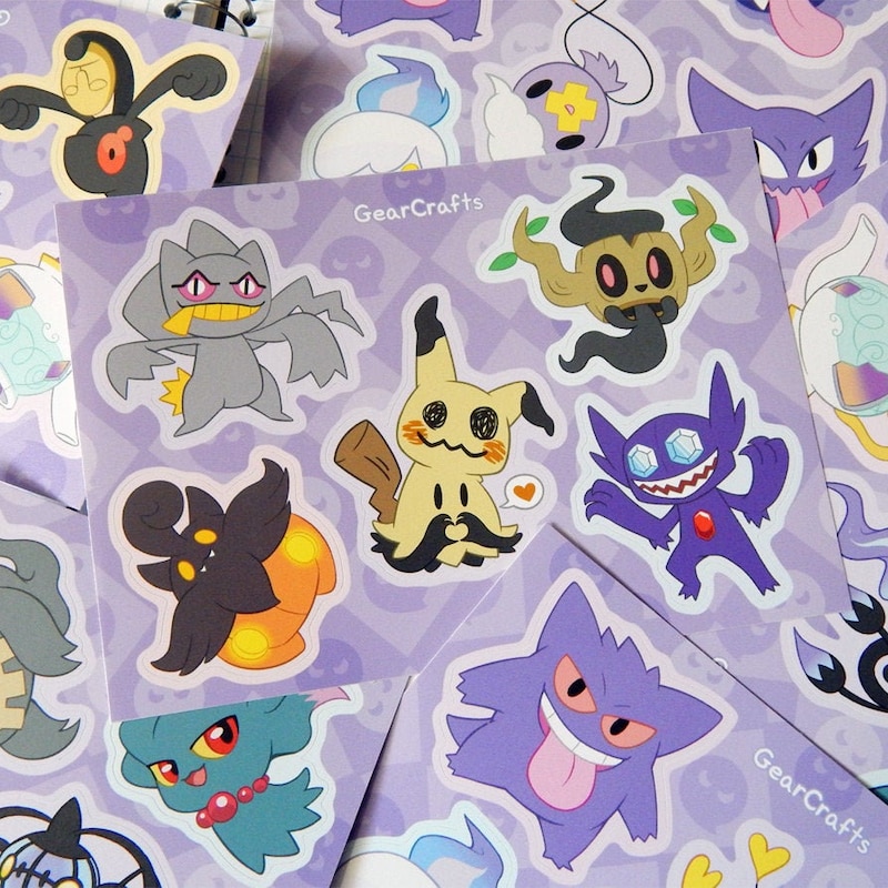 Pokémons Sticker - Etsy