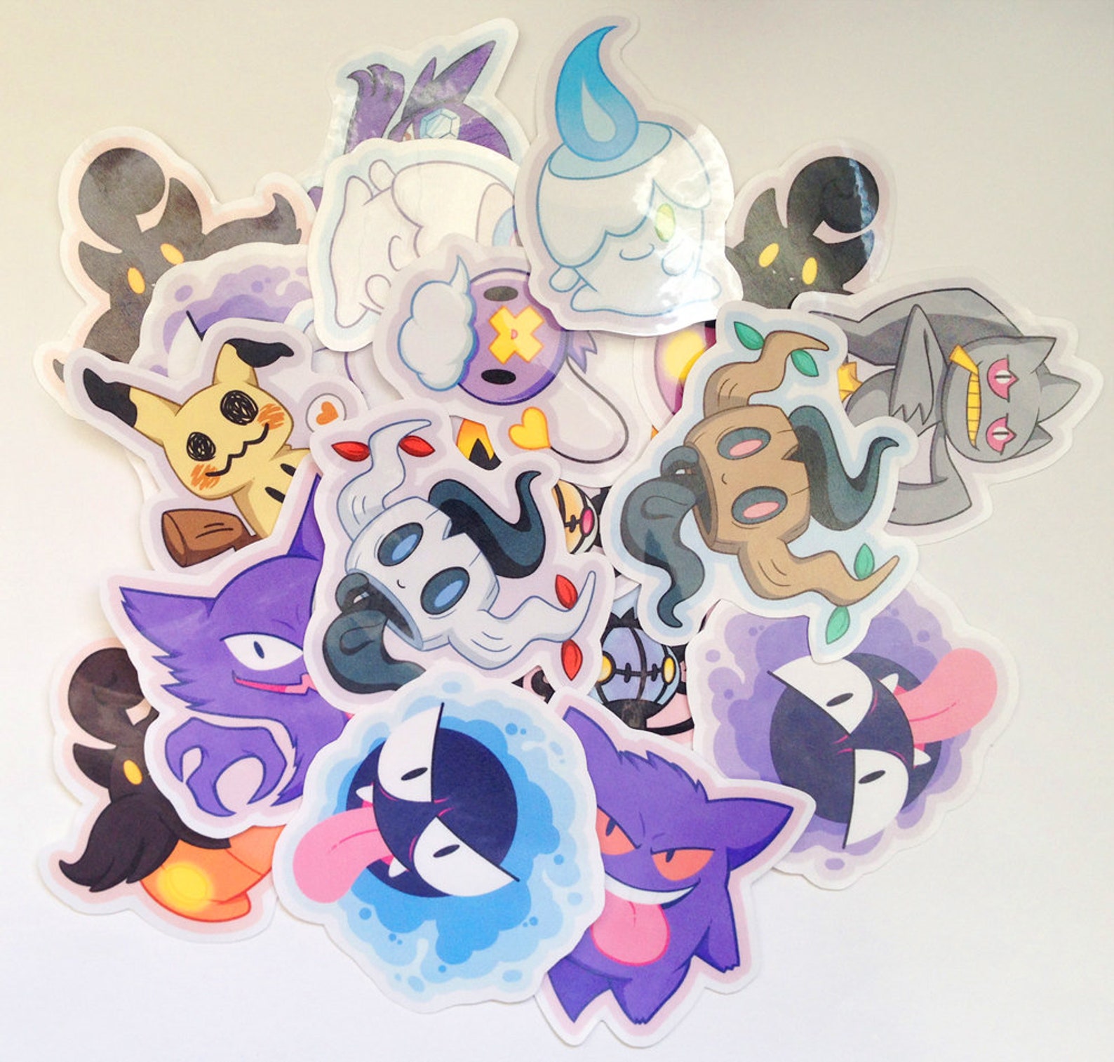 Ghost Pokemon Stickers | Etsy