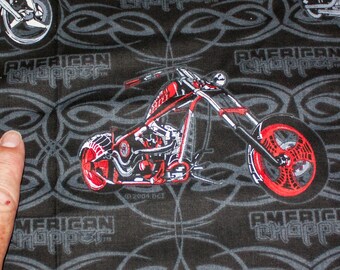 Harley davidson fabric | Etsy