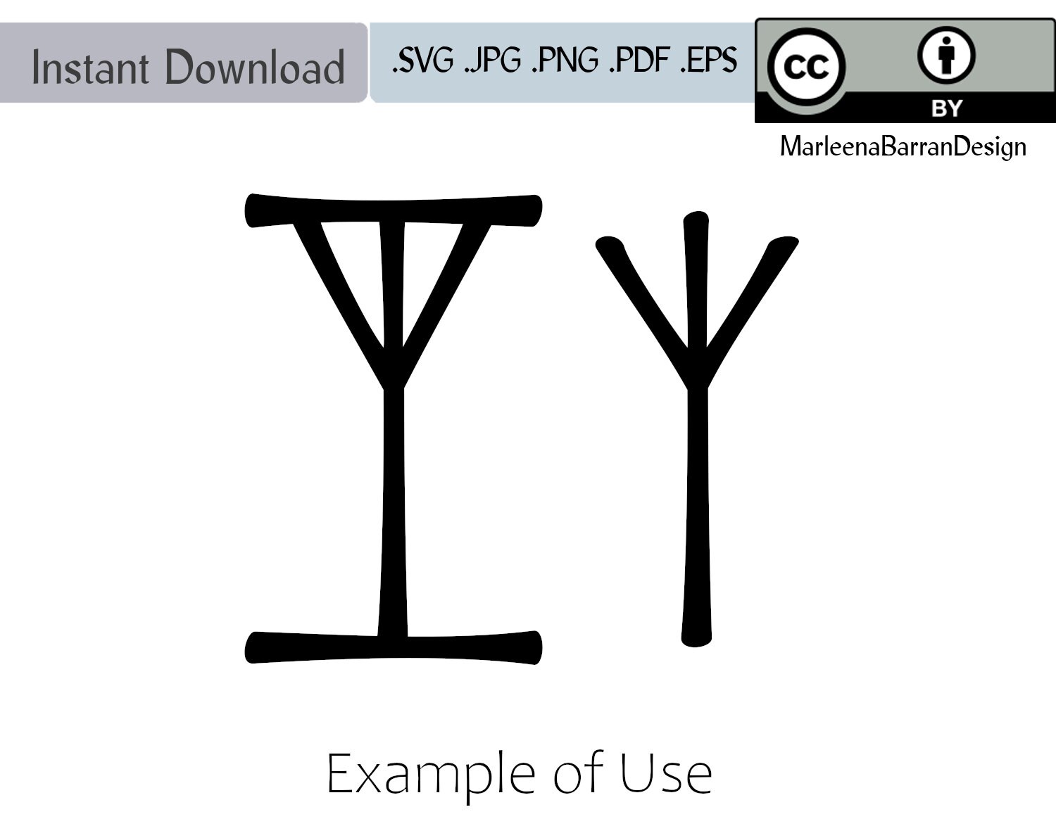 Algiz Rune, Elhaz Rune, Proto Norse, Pre Viking Era Alphabet Elder ...