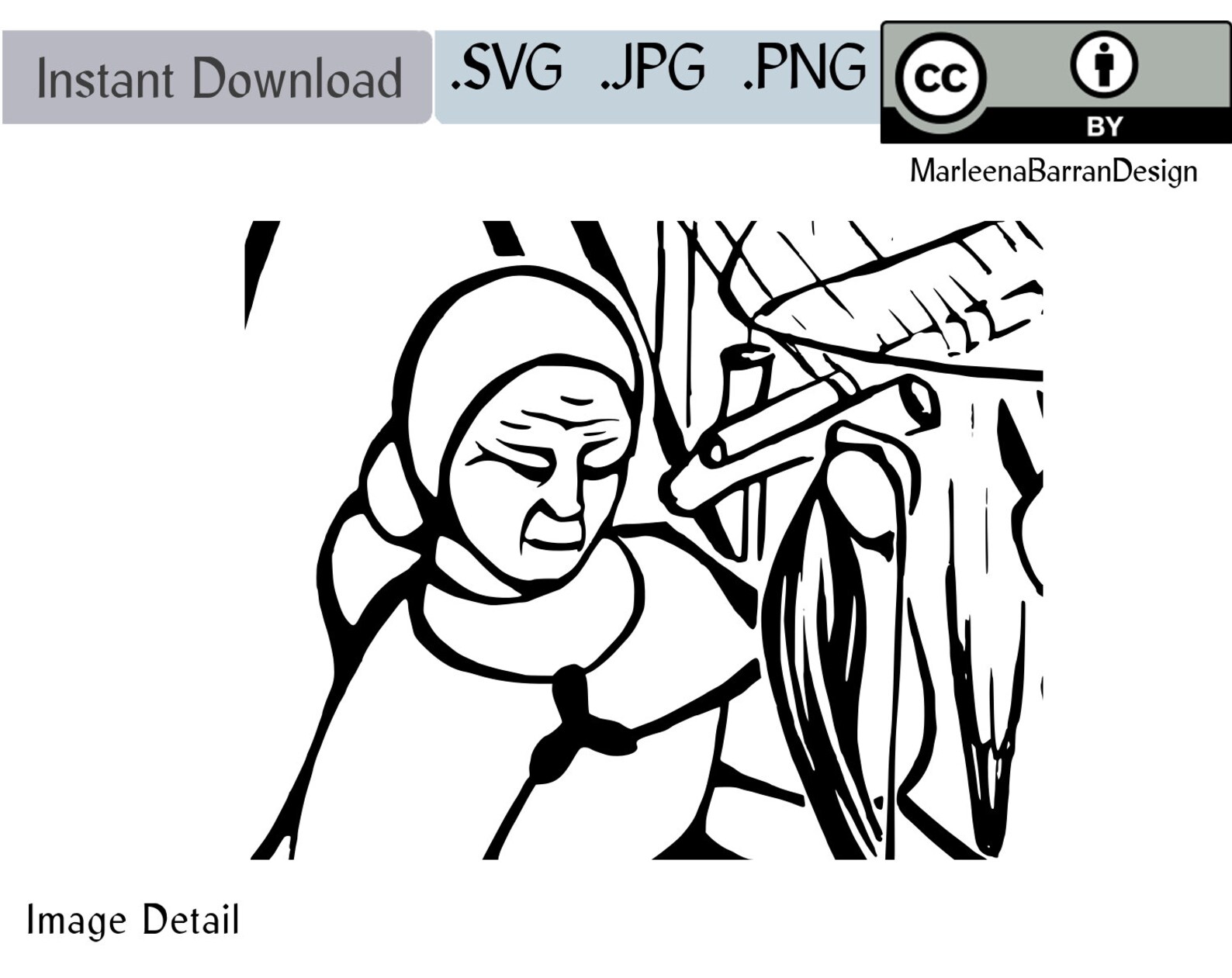 Three Fates Vector Graphic SVG PNG and JPG Image of the - Etsy
