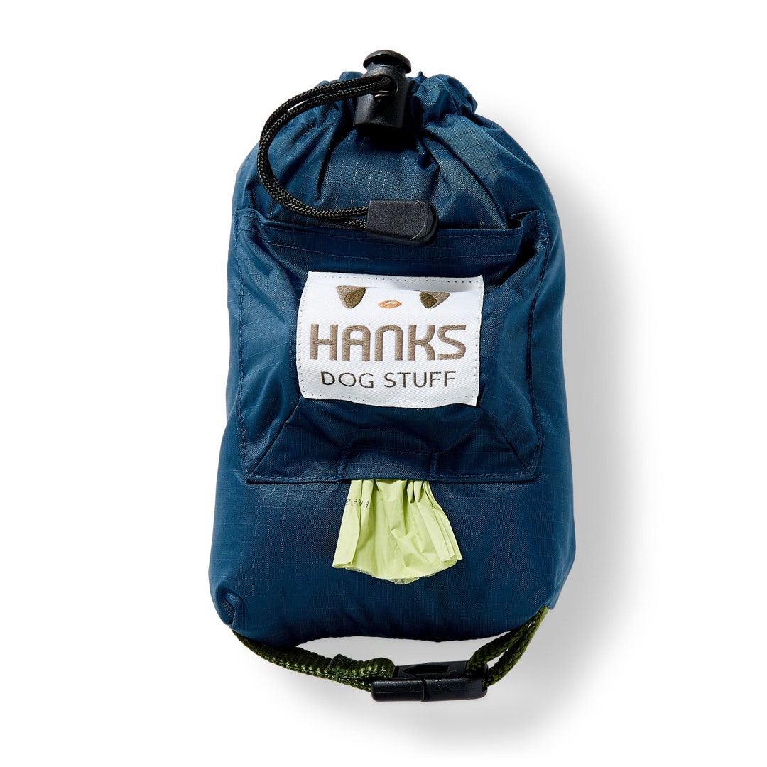 The Poop Transporter NAVY BLUE Dog Poop Bag Carrier/poop Pouch/hands ...