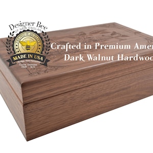 Wood Tea Box - Our Classic Vintage Design-heirloom Quality-store and ...