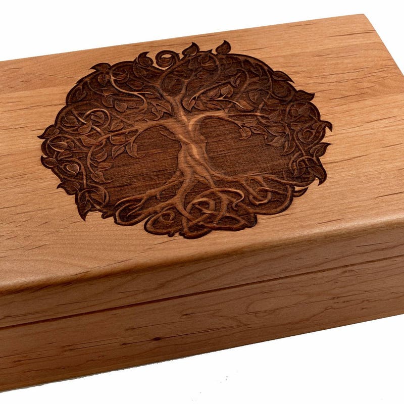 Tree of Life Wood Box - Etsy
