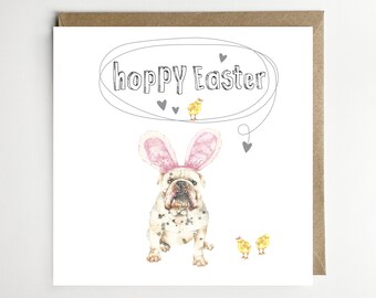 Dog Easter Card | Etsy
