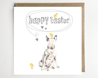 Dog Easter Card | Etsy