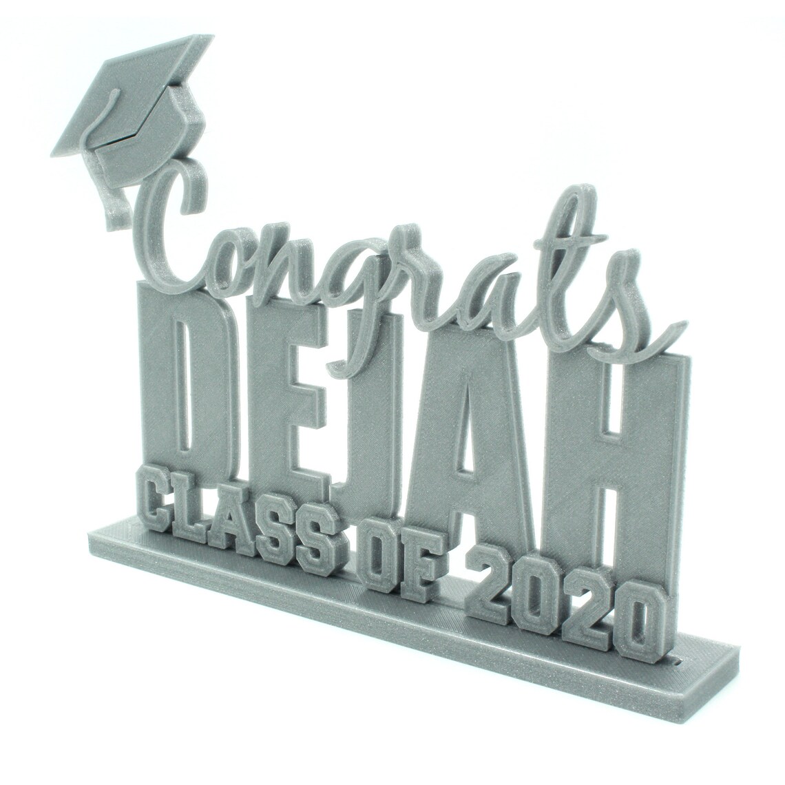 Custom Graduation Cake Topper Congratulations CLASS OF 2020 or | Etsy