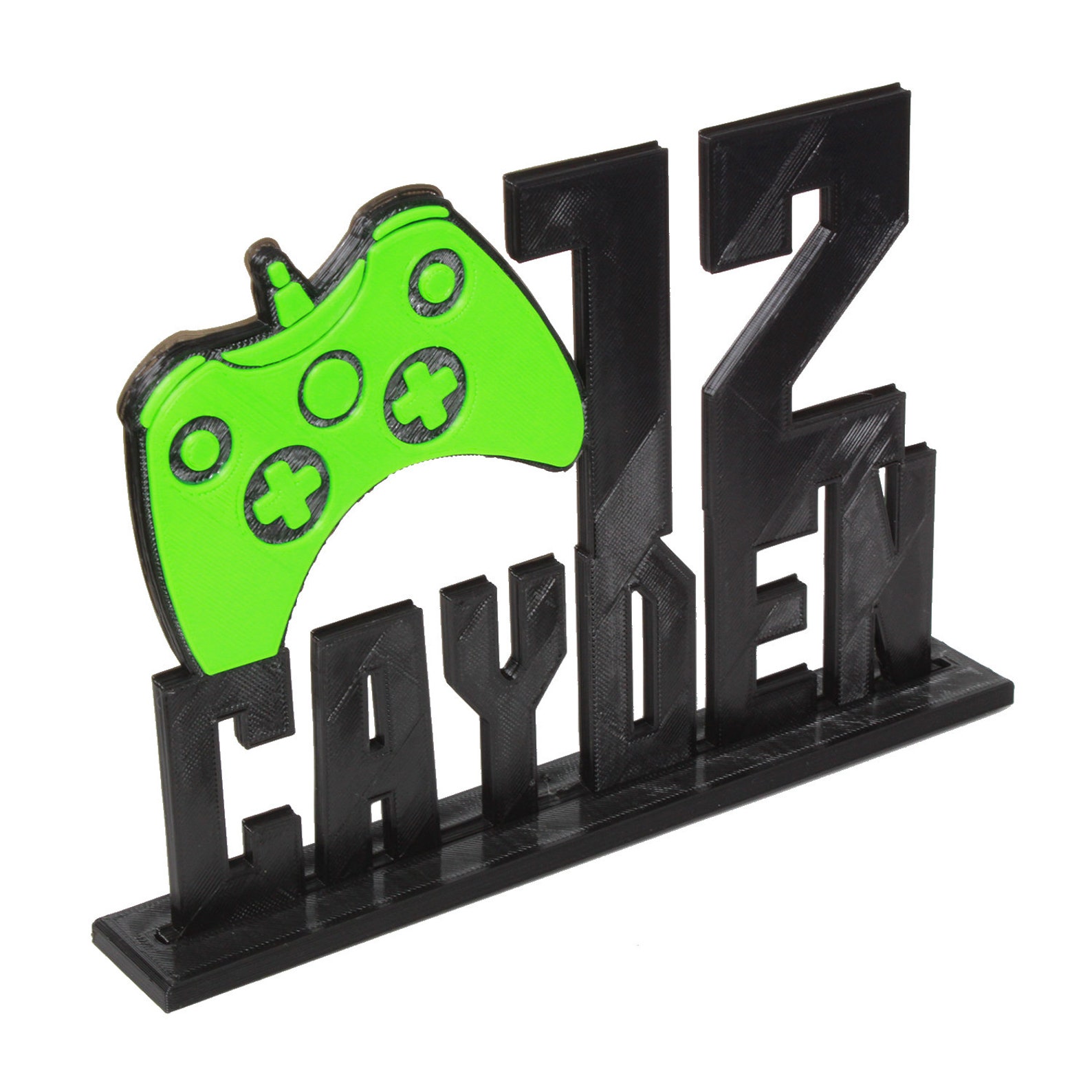 Video Game Cake Topper on Base for Gamer Birthday Party 2 | Etsy