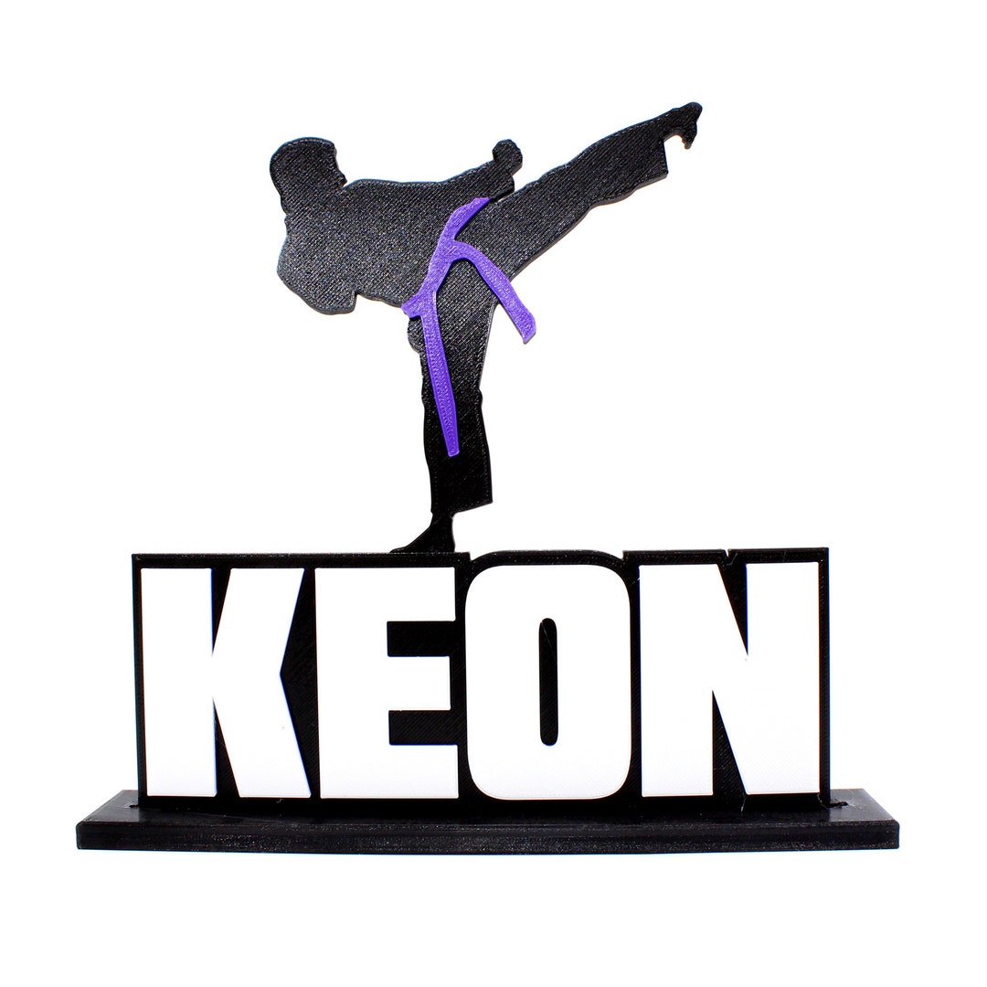 Customized Taekwondo and Karate Cake Topper Keepsake - Personalized ...