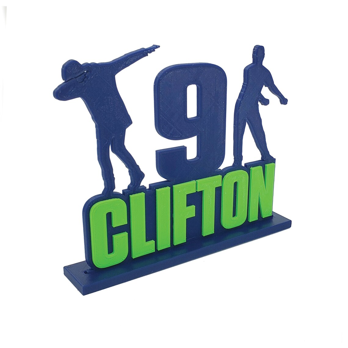 Custom Floss and Dab Dance Cake Topper on a Keepsake Base | Etsy