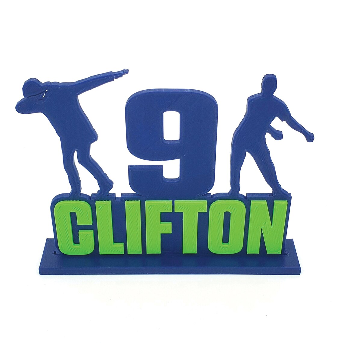 Custom Floss and Dab Dance Cake Topper on a Keepsake Base | Etsy