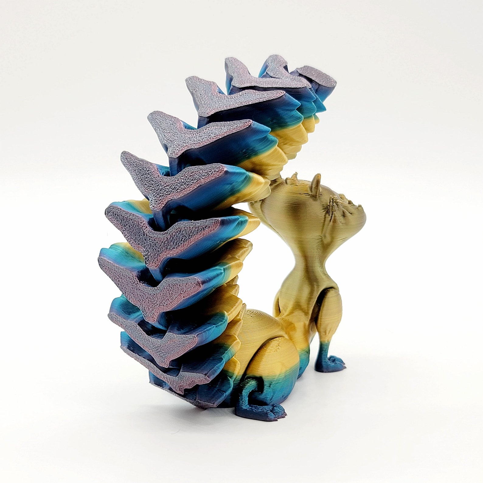 Articulated SQUIRREL Stress Relief Flexi Pet 3D Printed Fidget - Etsy