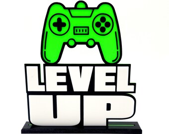 Level up Topper - Etsy