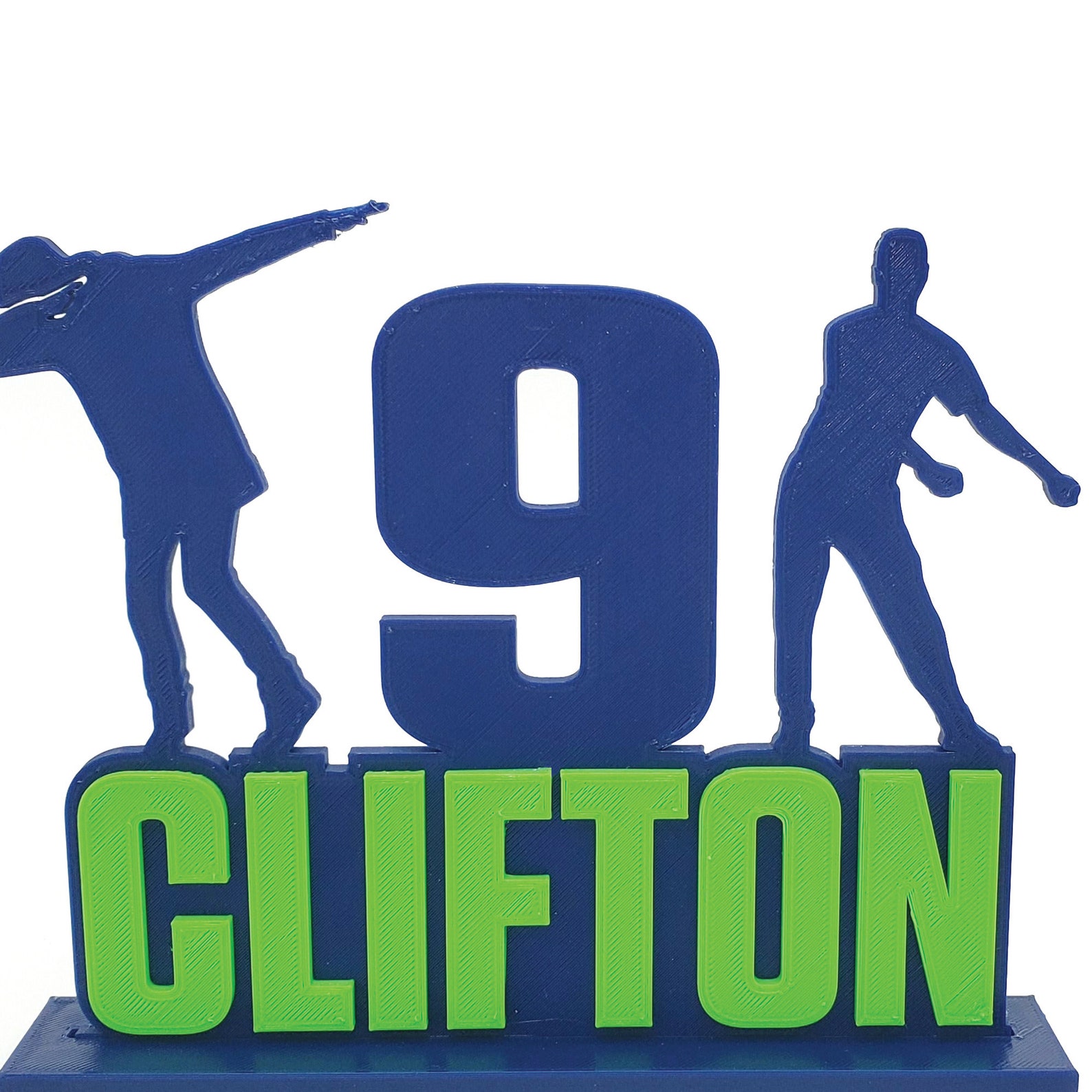 Custom Floss and Dab Dance Cake Topper on a Keepsake Base | Etsy