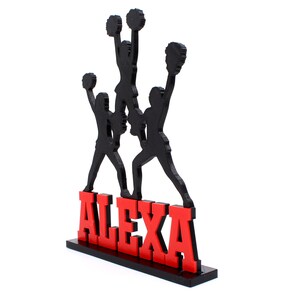 3D Printed Cheerleading Cake Topper - Cheerleader Birthday Decor - Etsy