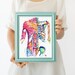 Muscular Anatomy Art, Anatomical Watercolor Painting, Anatomy Art ...