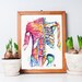 Muscular Anatomy Art, Anatomical Watercolor Painting, Anatomy Art ...