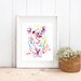 Pig Watercolor Print, Pig Painting, Pig Art, Farm Art, Farm Animal Art ...