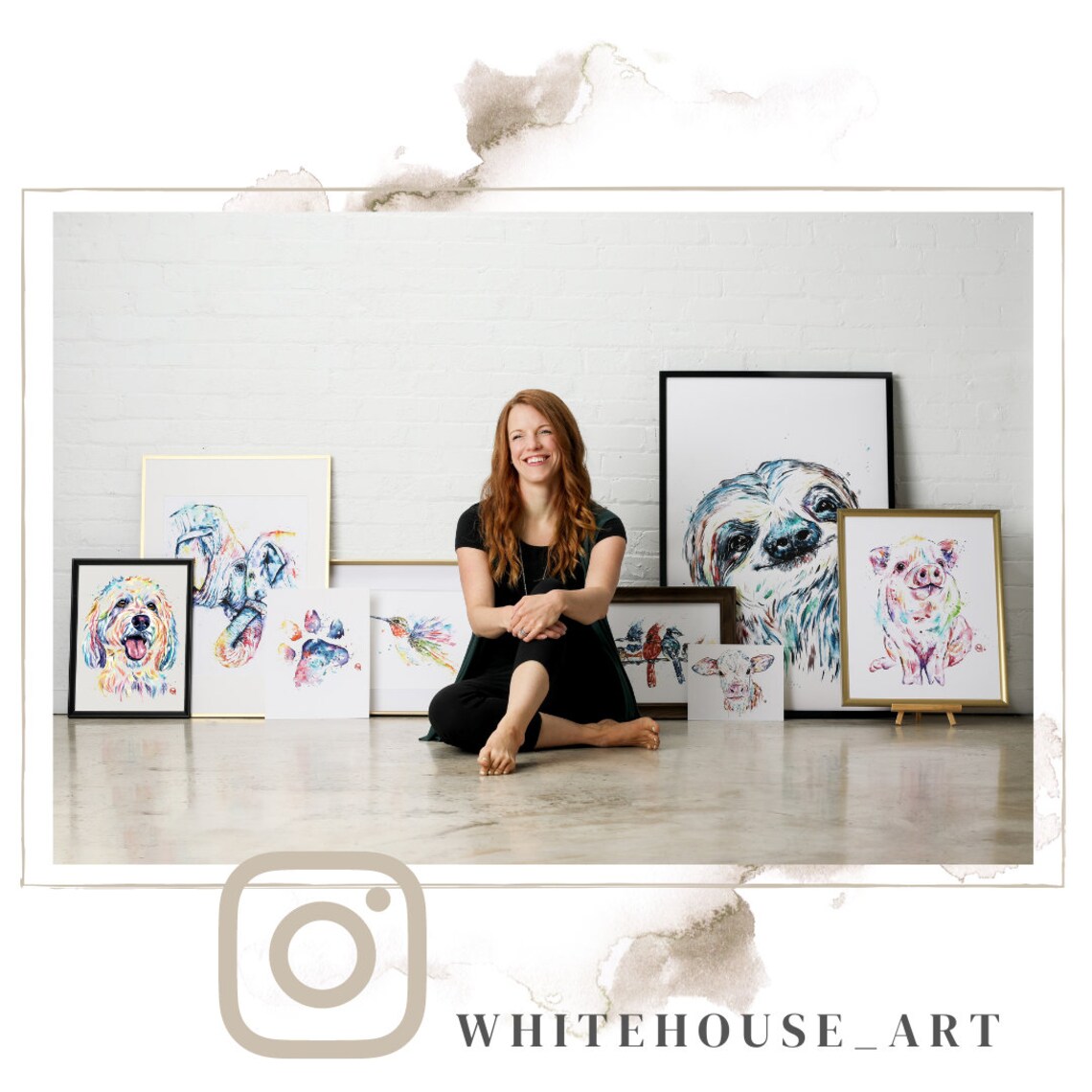 Yellow Lab Print Golden Lab Painting Yellow Lab Art Yellow - Etsy