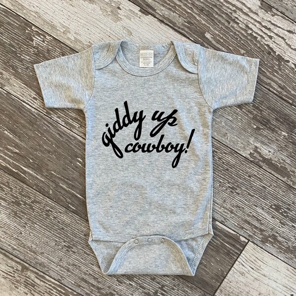 Giddy up Cowboy - Etsy