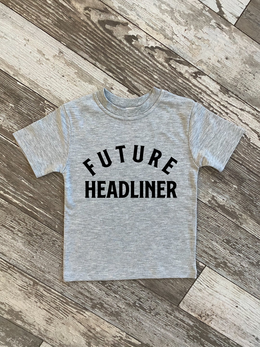 Future Headliner | Music Headliner Kids Tee | Future Musician Toddler ...