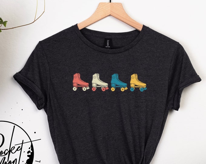 Roller Skating T-shirt, Roller Skate T Shirts, Tee, Roller Skate Party ...