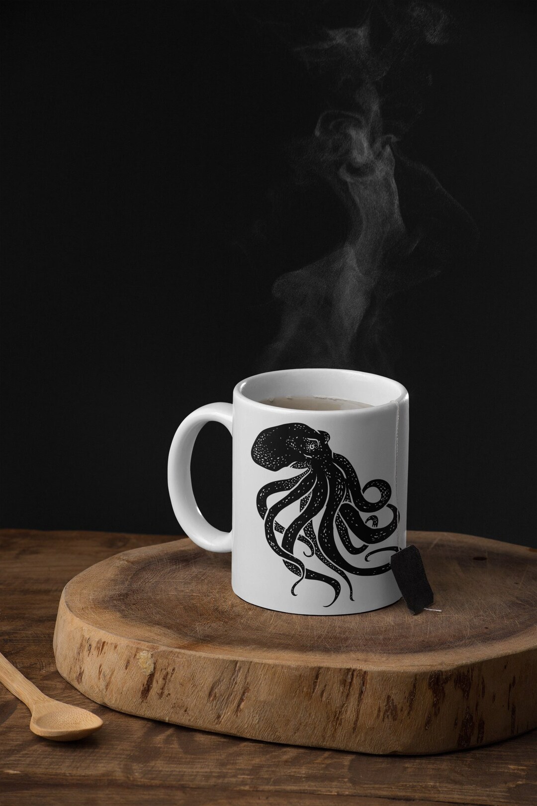 Octopus Coffee Mug Men's Octopus Cup Men's Graphic Mug - Etsy