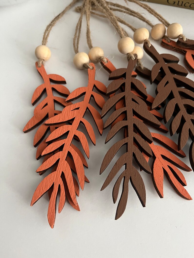 Autumn Leaf Decor Wooden Leaves Decor Autumnal Leaves Fall Decor - Etsy UK