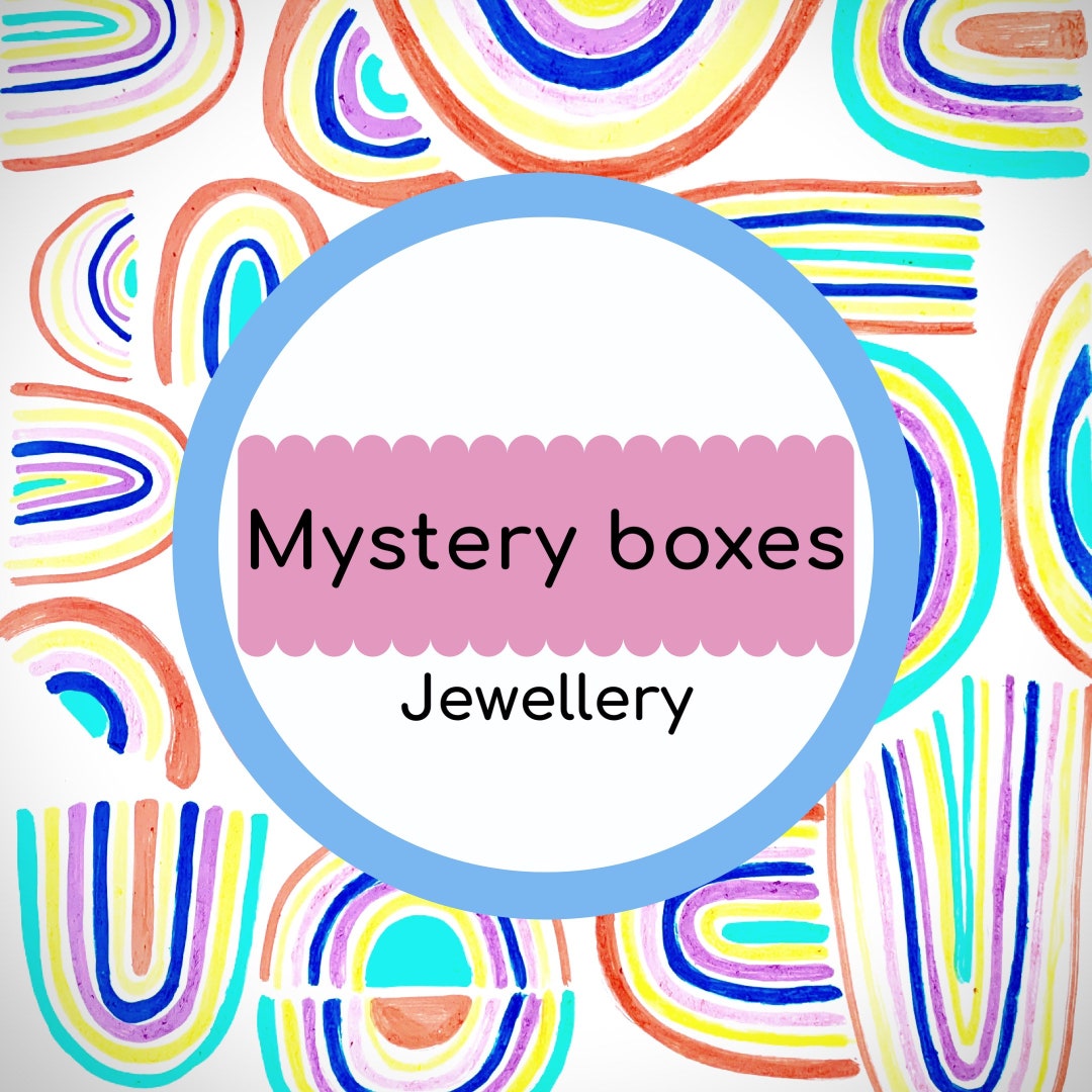 Rainbow Rose Mystery Box Jewellery - Etsy