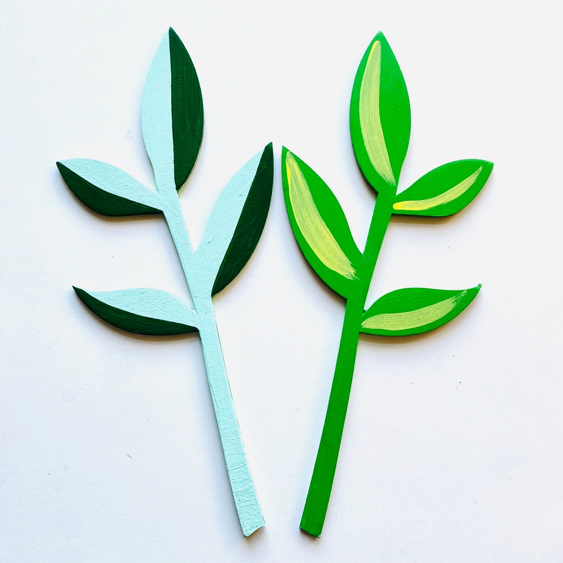 Colourful Laser Cut Floral Bouquet Stems - Etsy