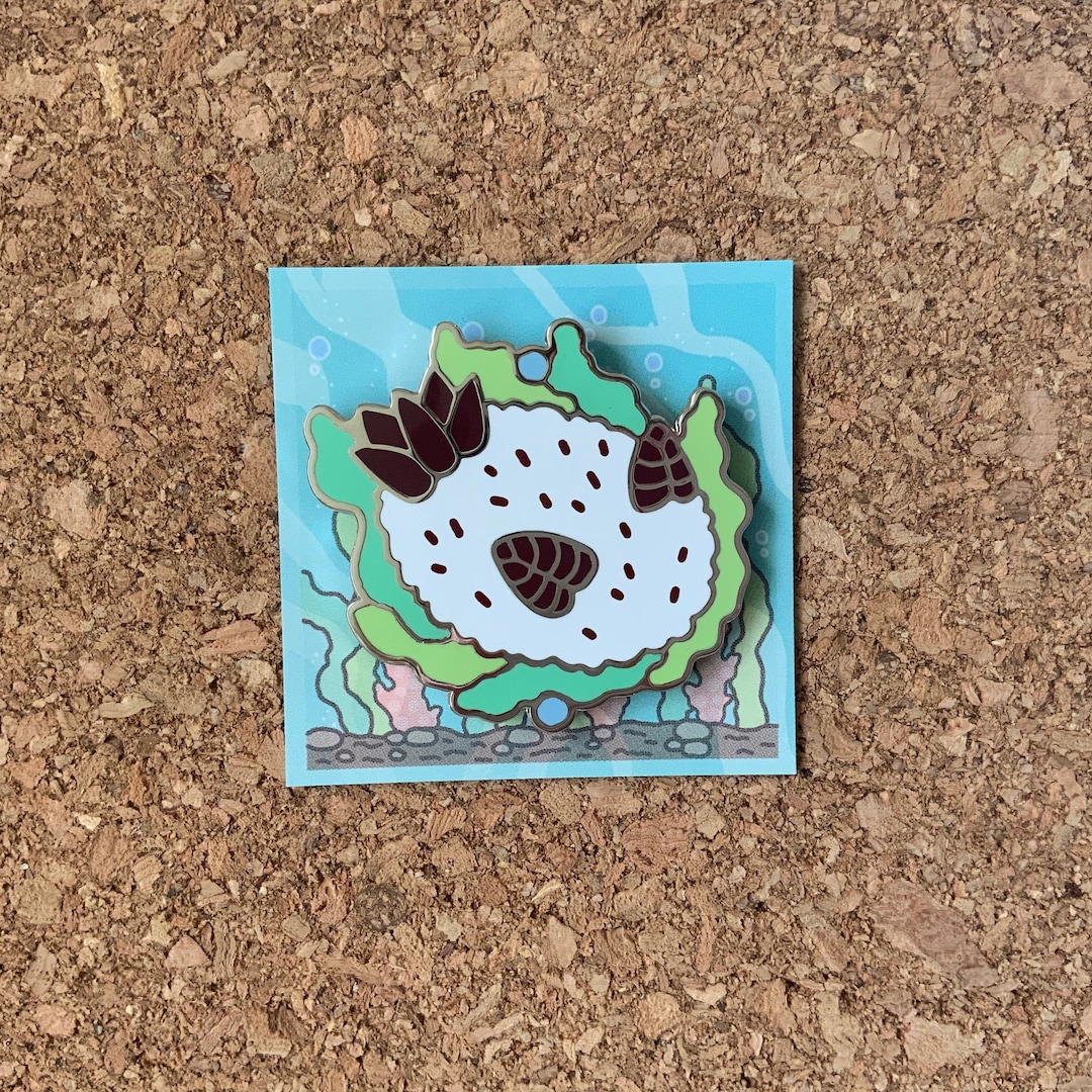 Underwater Friends Sea Creature Enamel Pin - Sea Bunny - Etsy