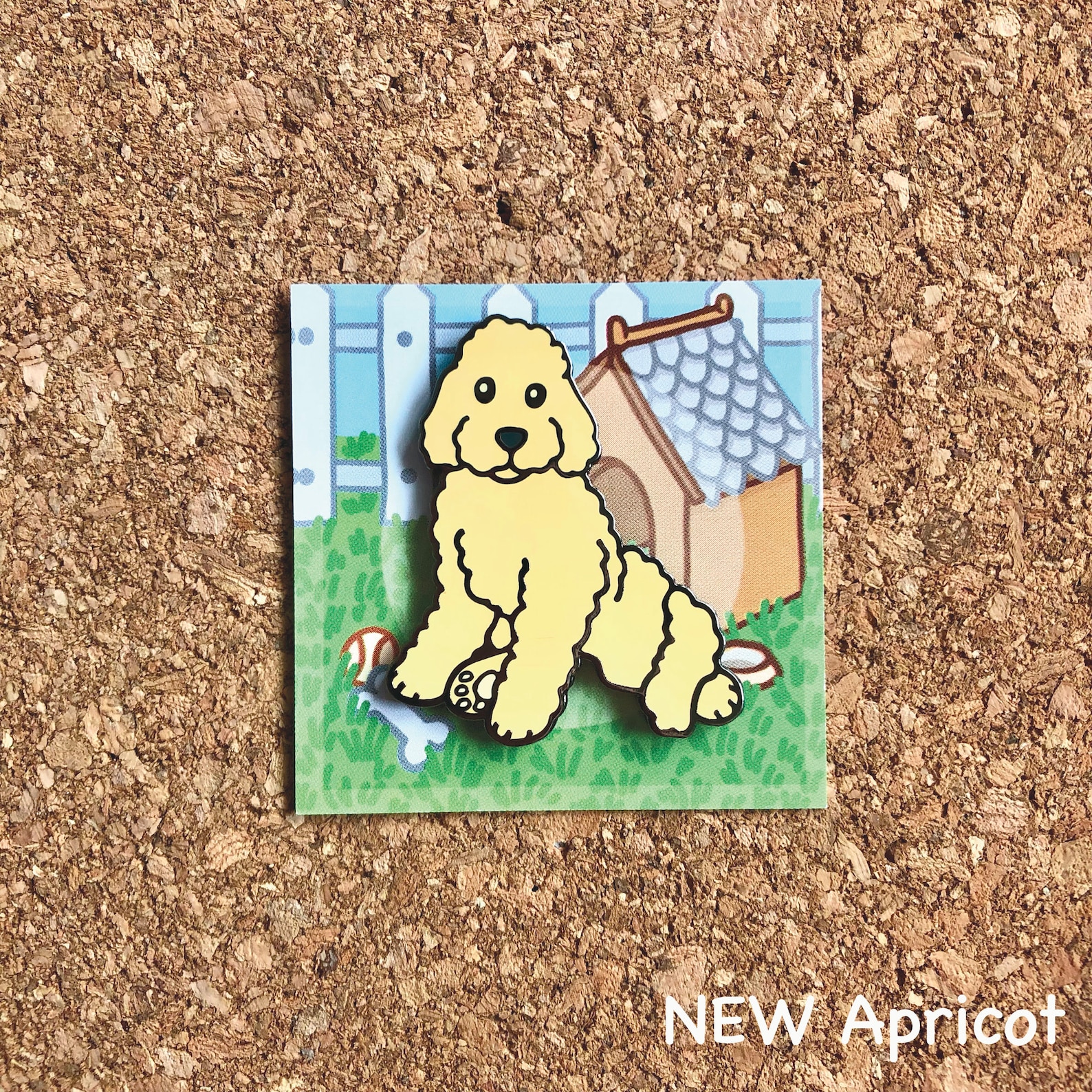 Poodle Crossbreed Puppy Dog Enamel Pins - Etsy