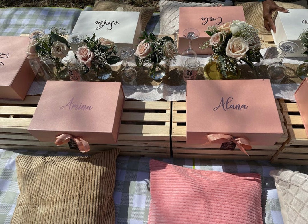 Personalized Bridesmaid Proposal Box: Luxury Keepsake Gift Box - Etsy