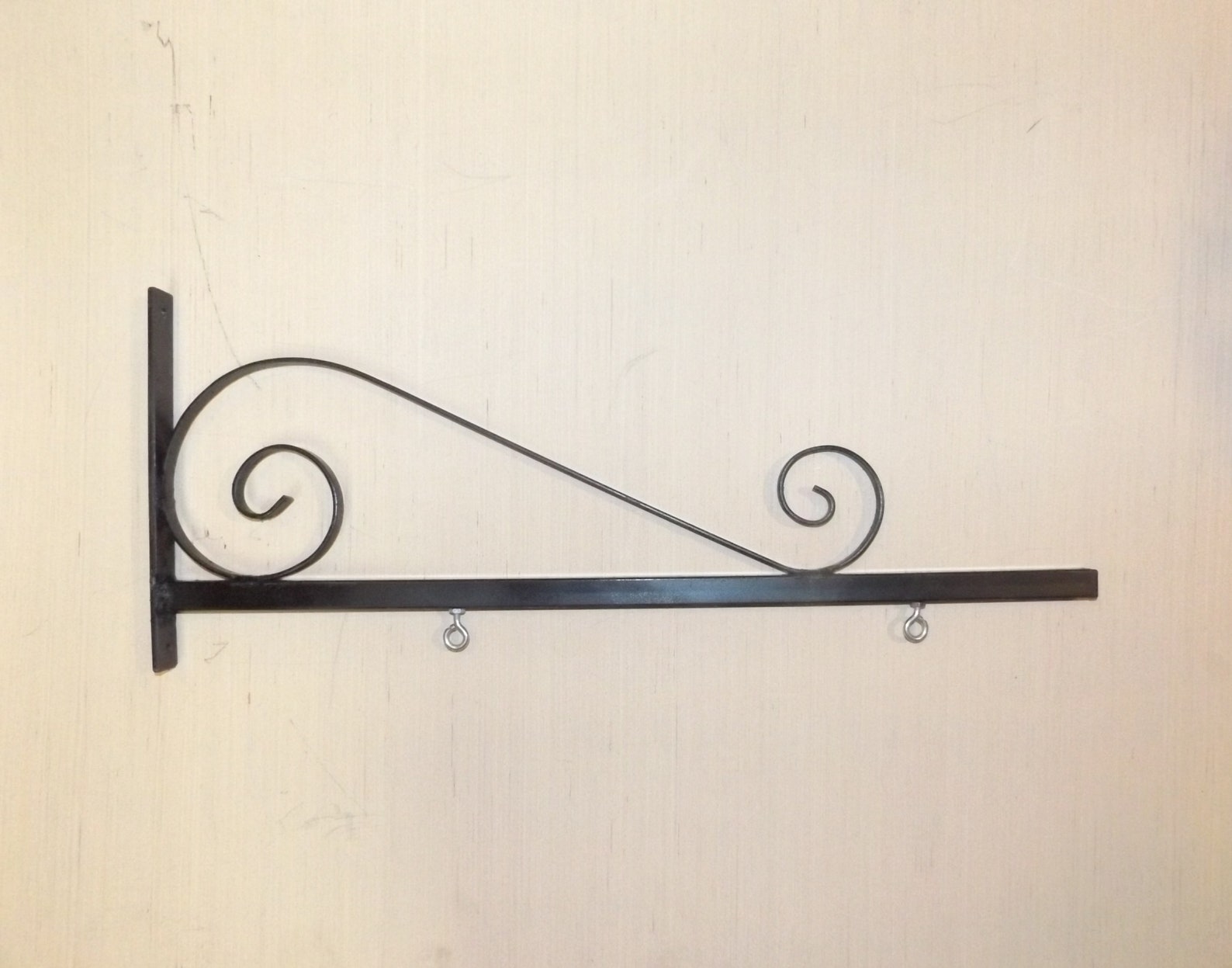 Metal Sign Hanger Bracket 24" Display Holder for Home, Yard or Business ...