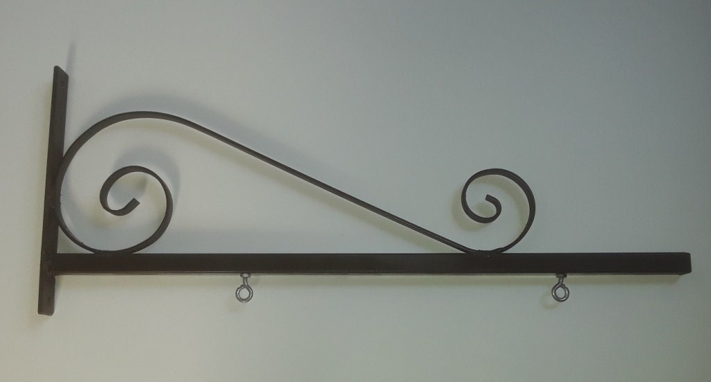 Metal Sign Hanger Bracket 24" Display Holder for Home, Yard or Business ...
